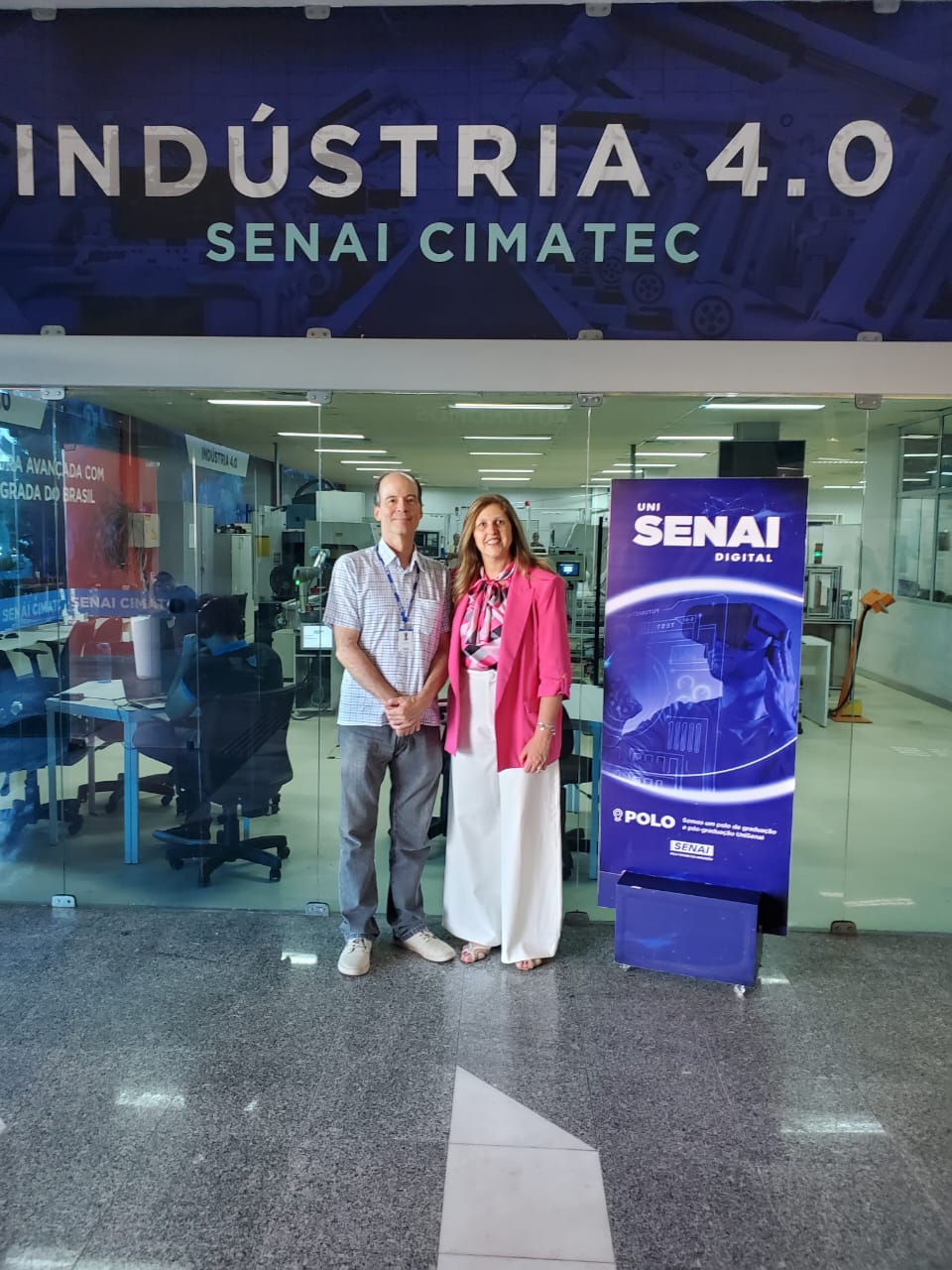 Visita ao Senai CIMATEC - Smart Campus Facens